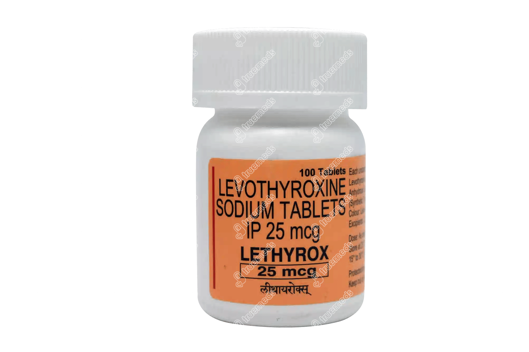 Lethyrox 25mcg Tablet 100: Uses, Side Effects, Price & Substitutes