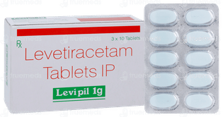 Levipil 1000 Mg Tablet 10 - Uses, Side Effects, Dosage, Price | Truemeds