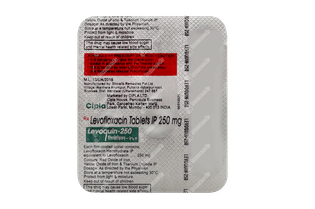 Levoquin 250 Mg Tablet 5 - Uses, Side Effects, Dosage, Price | Truemeds