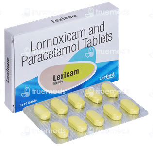 Lexicam 8/325 MG | Order Lexicam 8/325 MG Tablet Online at Truemeds
