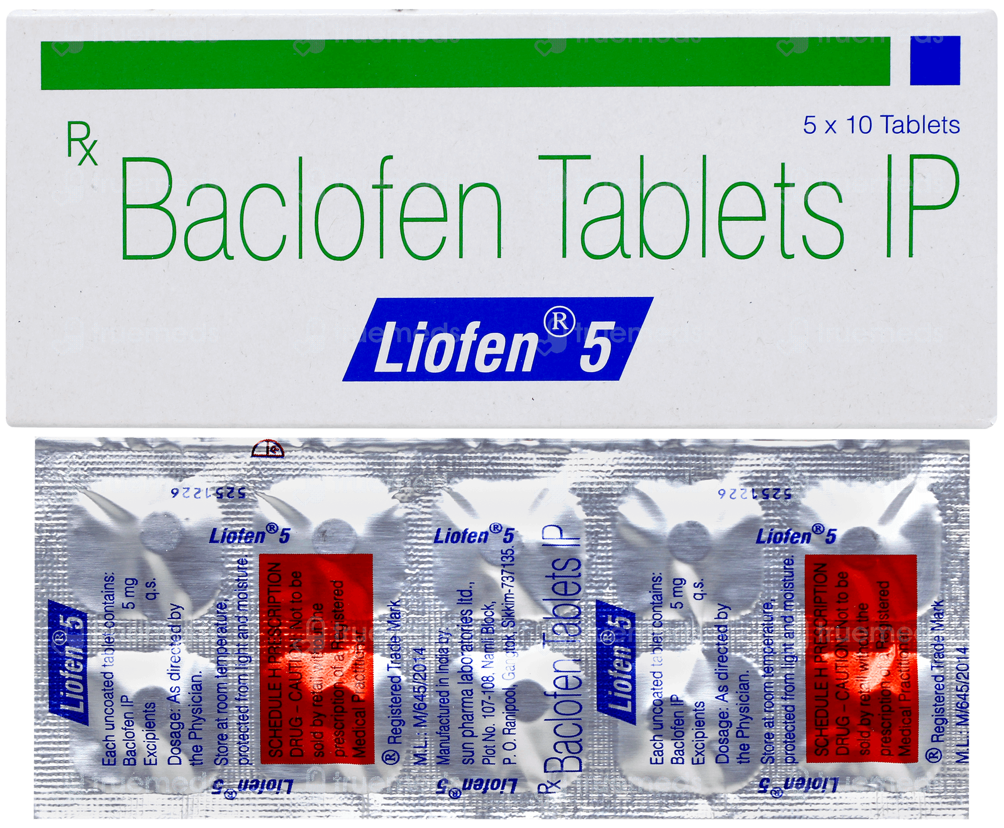 Liofen 5 MG | Order Liofen 5 MG Tablet Online at Truemeds