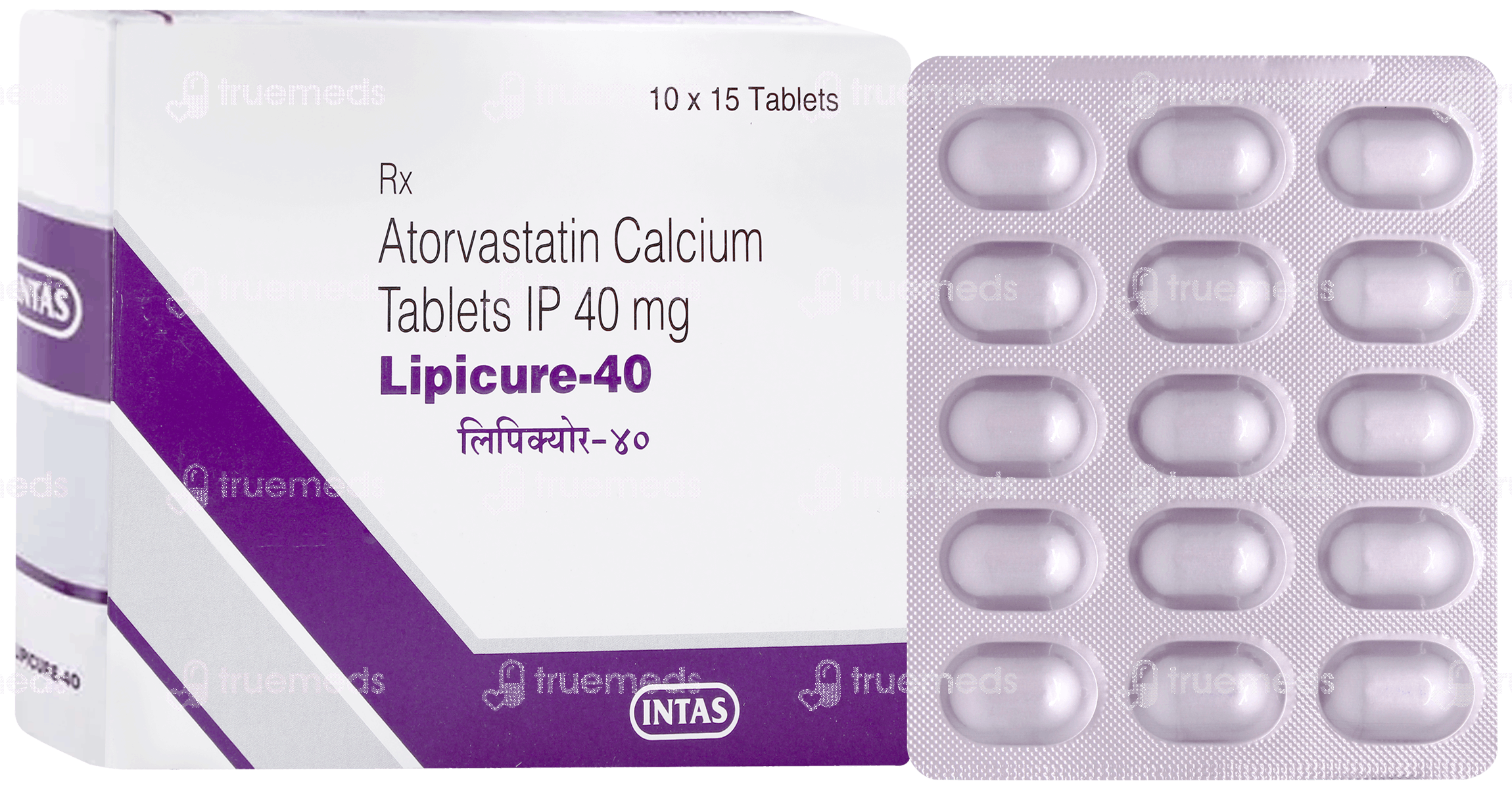 Lipicure 40 Tablet 15: Uses, Side Effects, Price & Substitutes