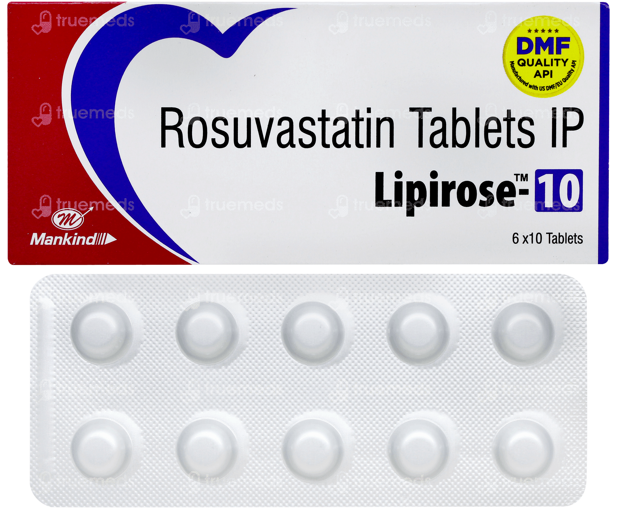 Lipirose 10 Tablet – Lipid Level Correction