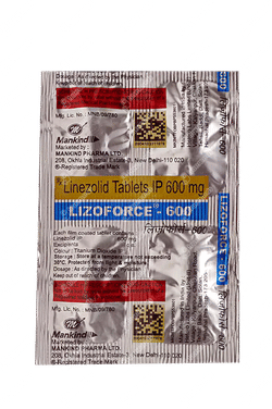 Lizoforce 600 MG Tablet 4 - Uses, Side Effects, Dosage, Price | Truemeds