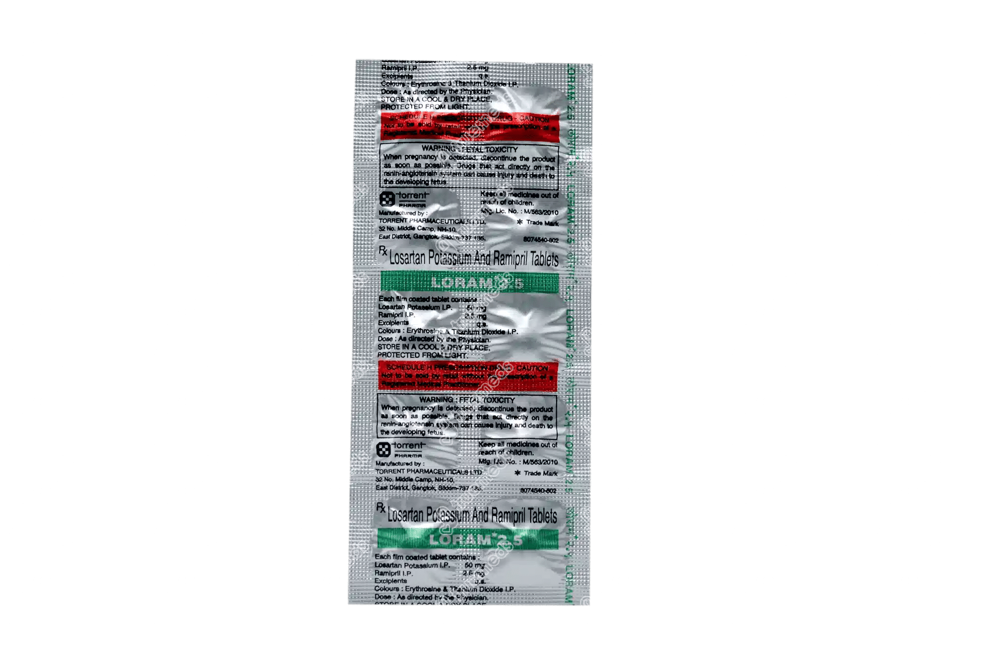 Loram 2.5/50 MG | Order Loram 2.5/50 MG Tablet Online at Truemeds