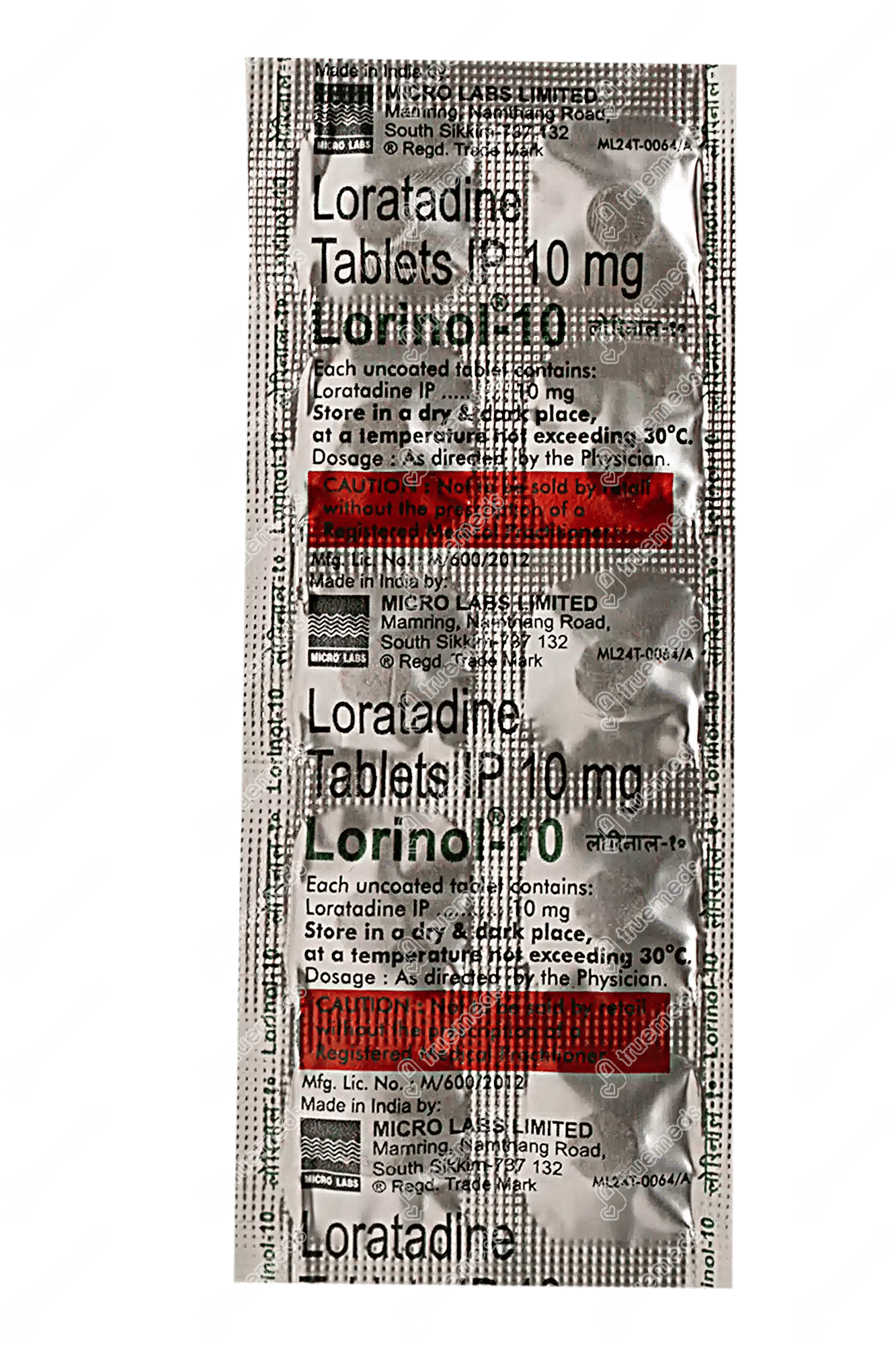 Lorinol 10 MG Tablet: Uses, Side Effects, Price & Substitutes