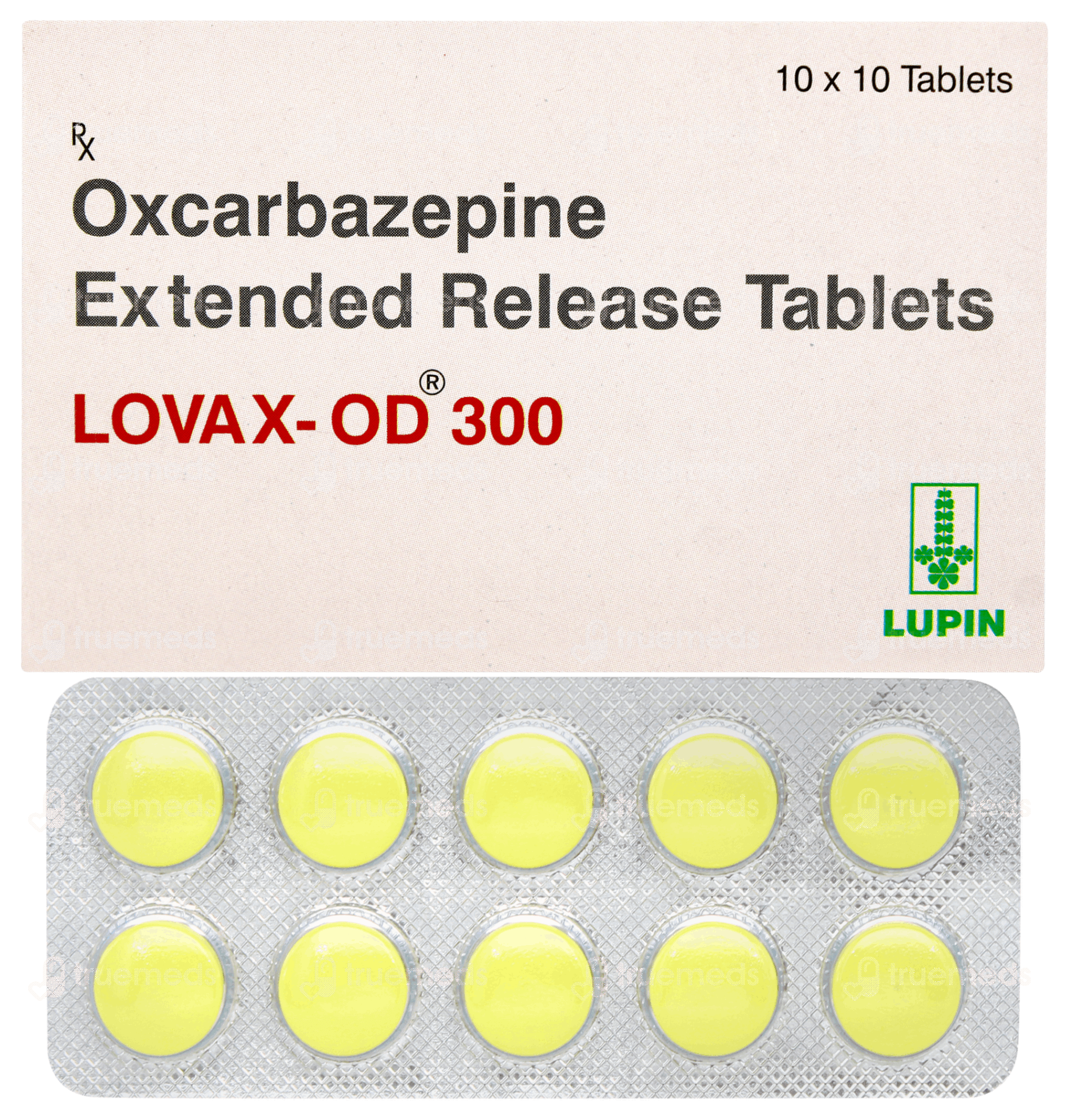 Lovax Od 300 Mg Tablet Er 10 - Uses, Side Effects, Dosage, Price | Truemeds