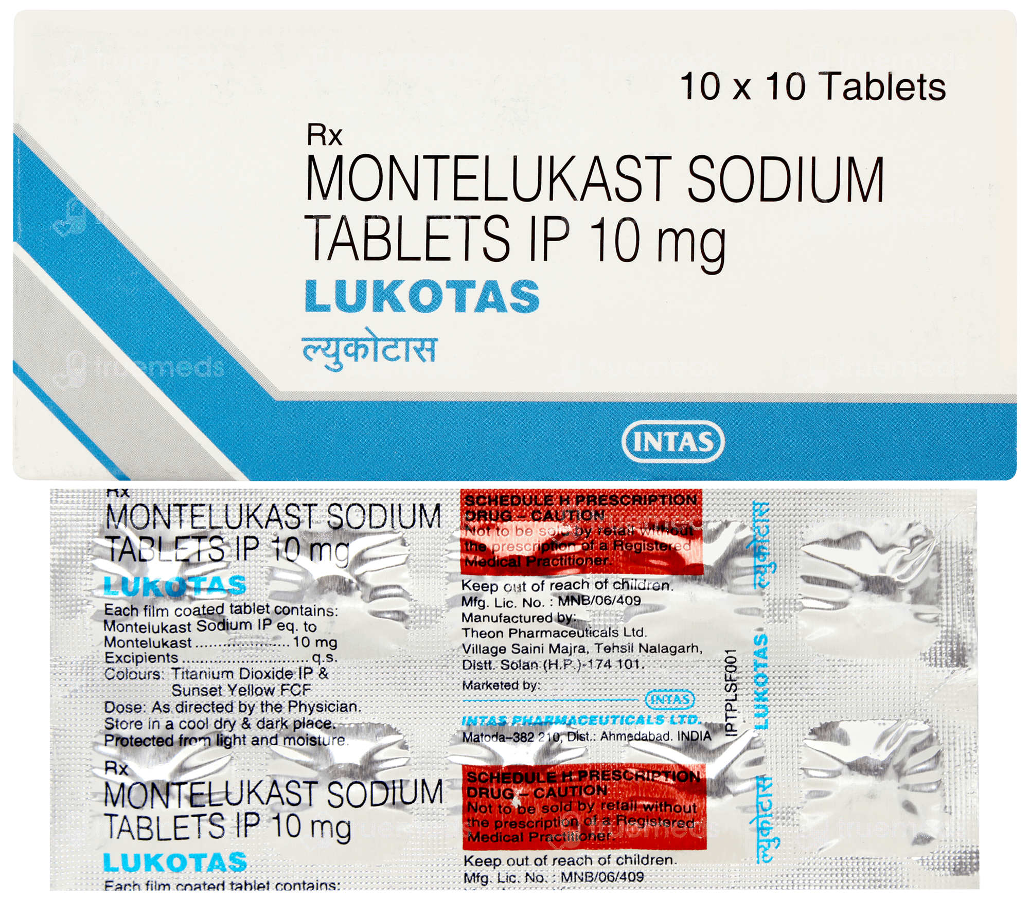 Lukotas 10 MG | Order Lukotas 10 MG Tablet Online at Truemeds