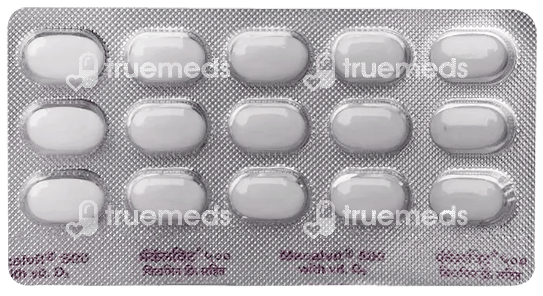 Macalvit 500 Mg250iu Tablet 15 - Uses, Side Effects, Dosage, Price | Truemeds