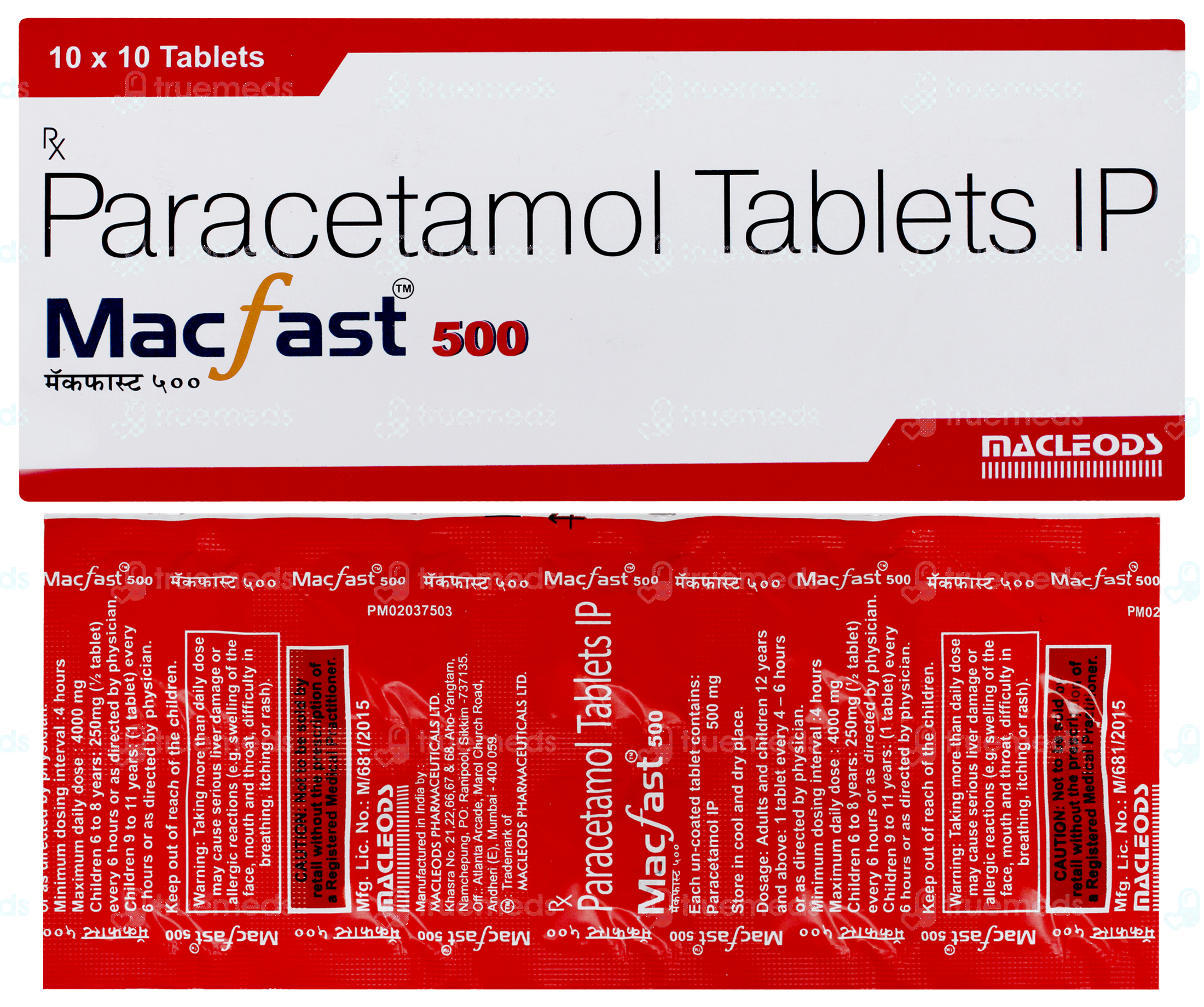 Macfast 500 MG | Order Macfast 500 MG Tablet Online at Truemeds