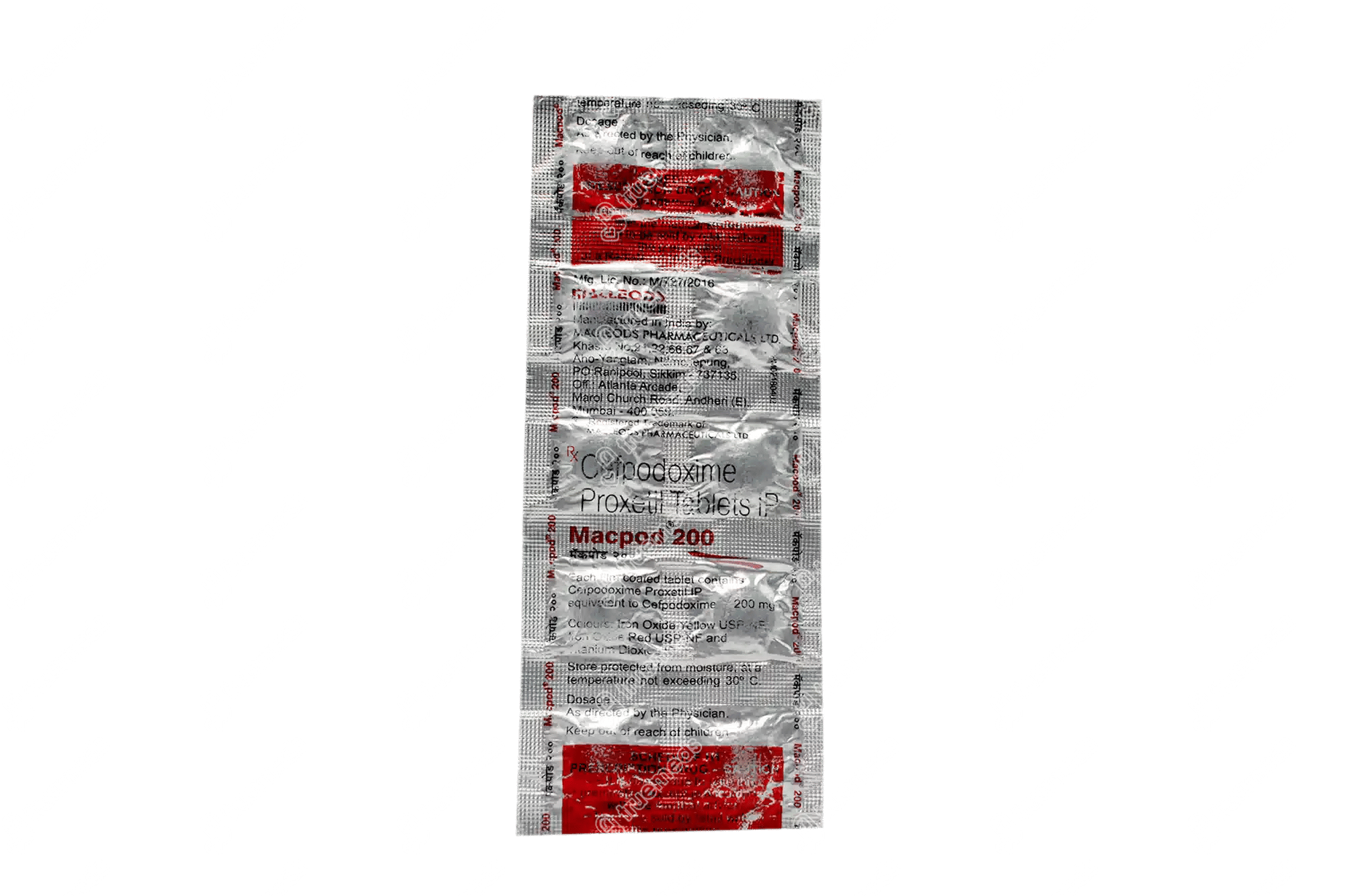 Macpod 200 Tablet: Uses, Side Effects, Price & Substitutes