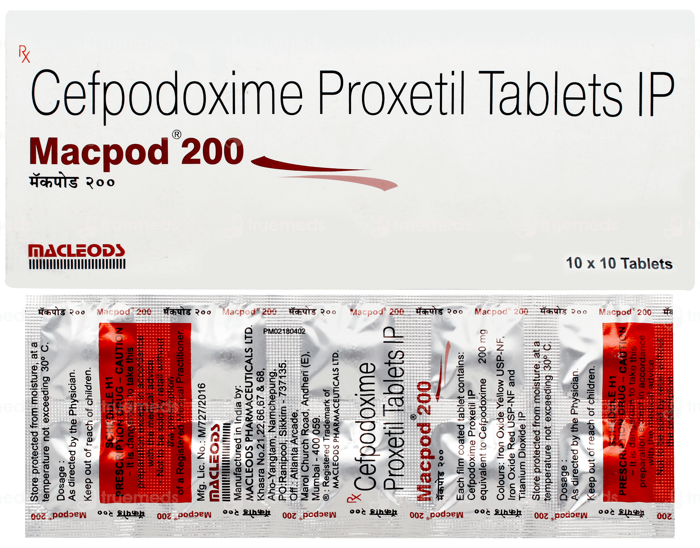 Macpod 200 Tablet: Uses, Side Effects, Price & Substitutes
