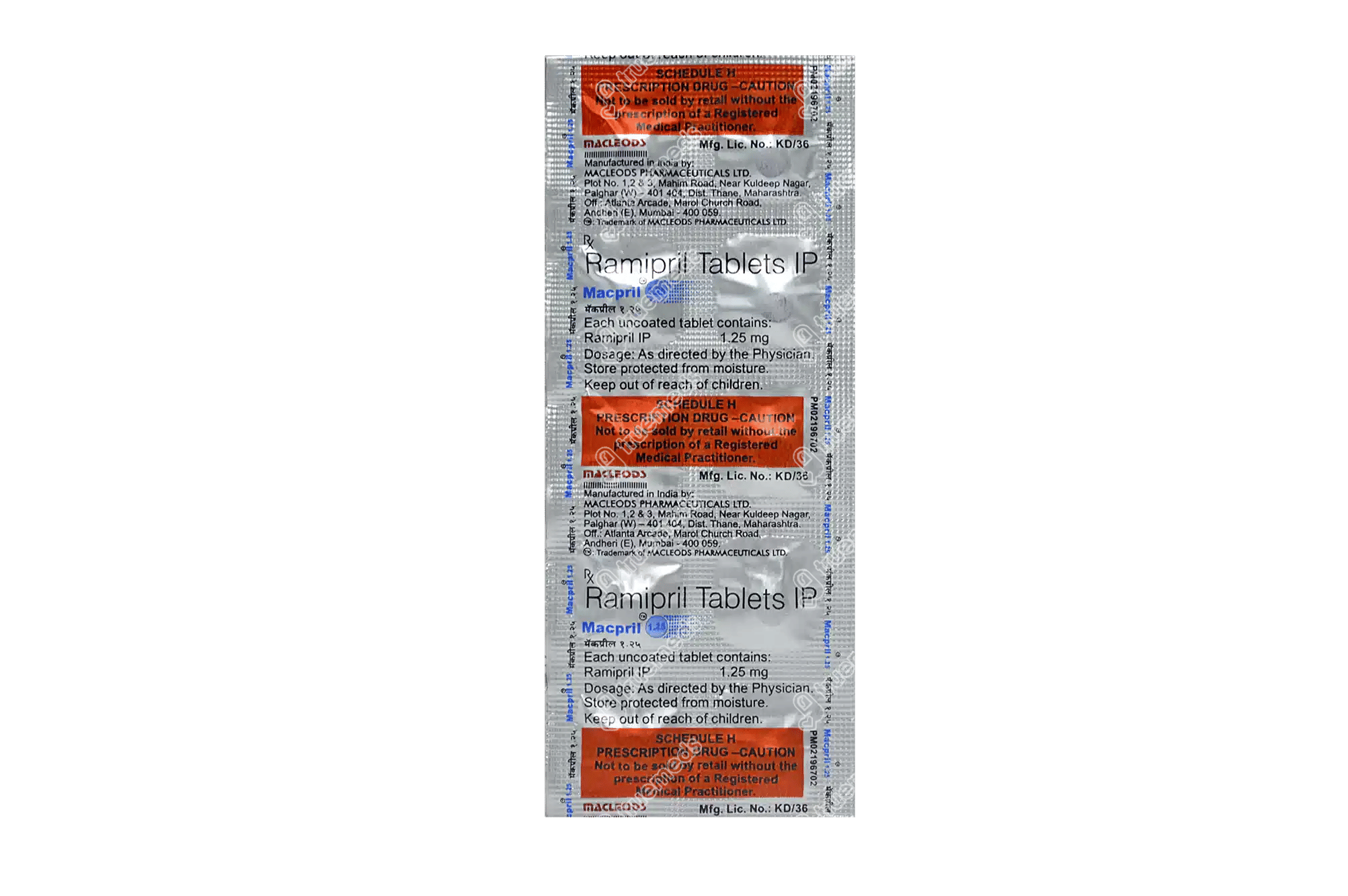 Macpril 1.25 Tablet 10: Uses, Side Effects, Price & Substitutes