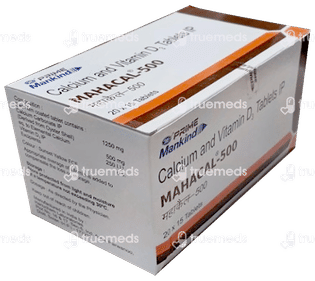 Mahacal 500 Mg250iu Tablet 15 - Uses, Side Effects, Dosage, Price ...
