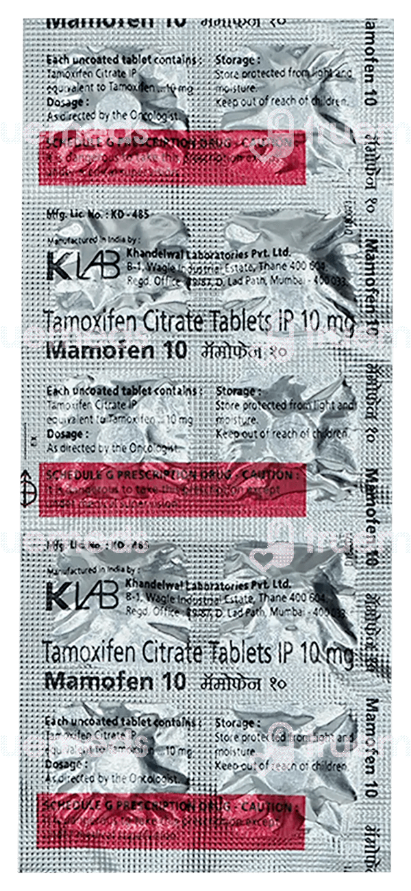 Mamofen 10 MG | Order Mamofen 10 MG Tablet Online at Truemeds