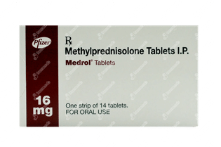 Medrol 16 Mg Tablet 14 - Uses, Side Effects, Dosage, Price | Truemeds