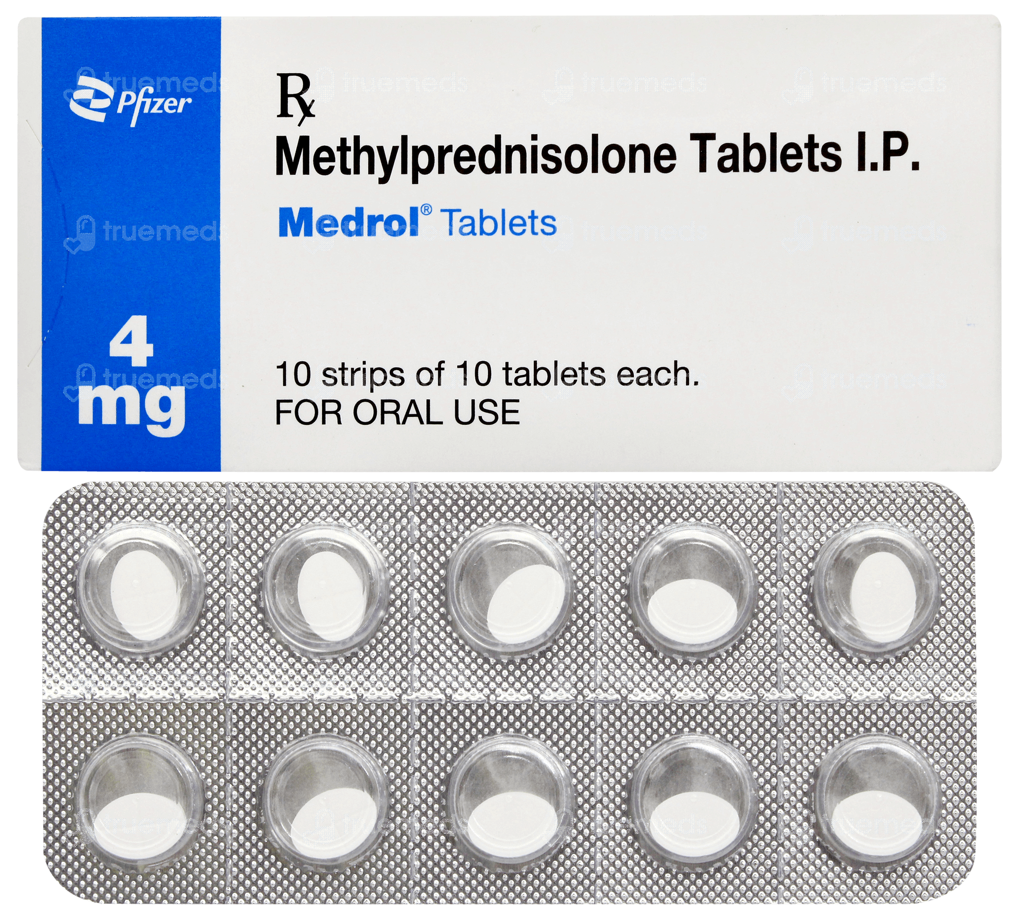 Medrol 4mg Tablet: Uses, Side Effects, Price & Substitutes