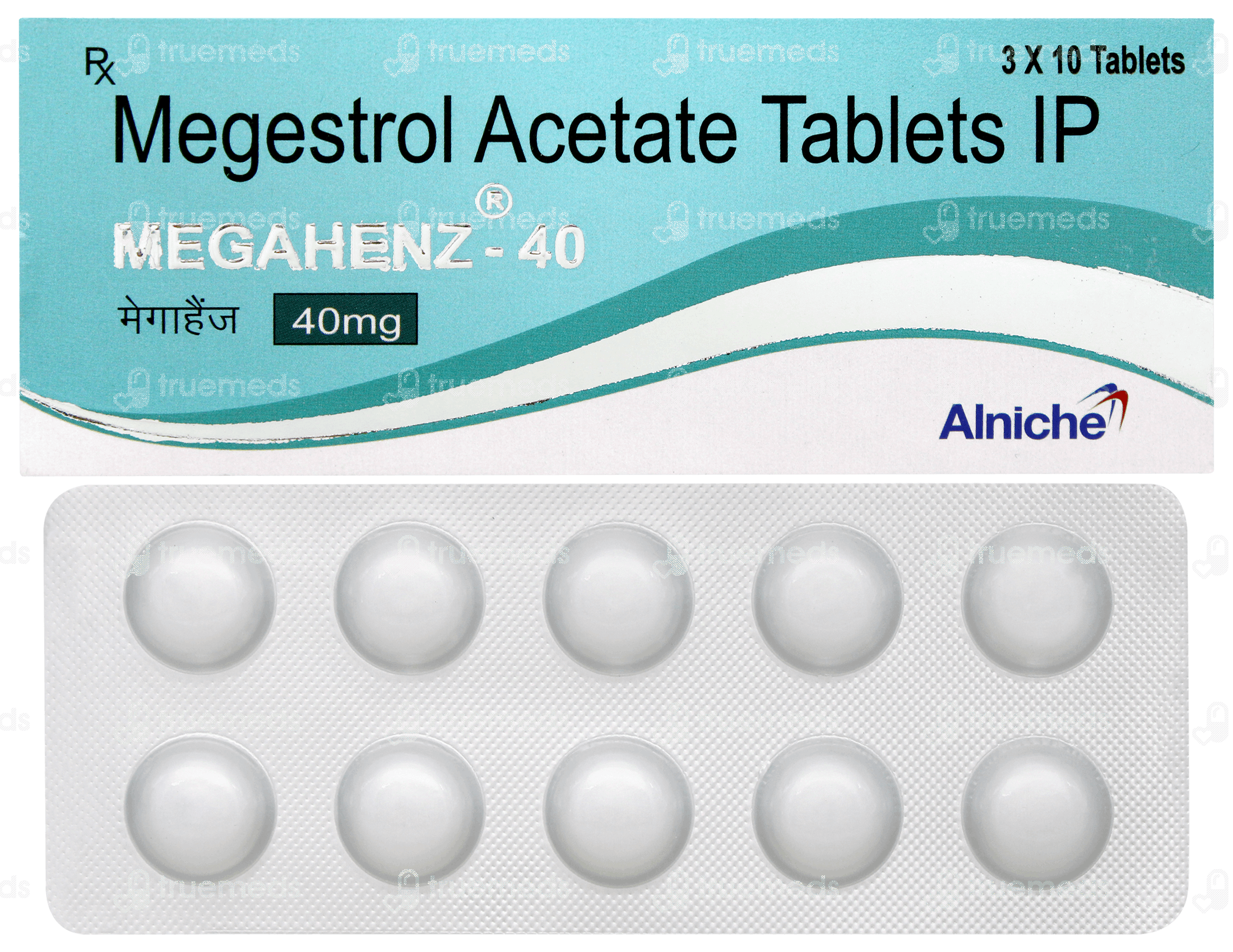 Megahenz 40 MG | Order Megahenz 40 MG Tablet Online at Truemeds