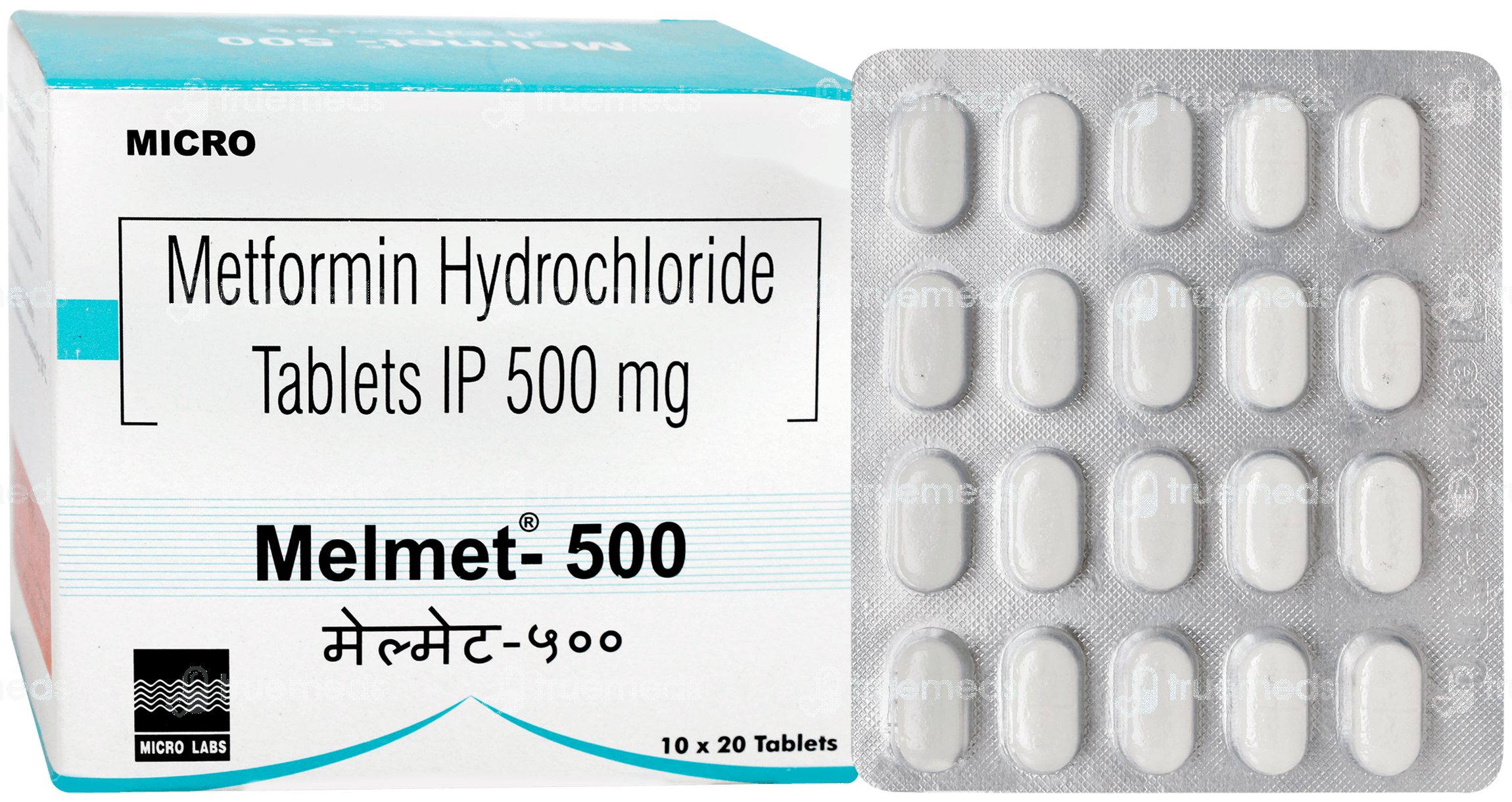 Melmet 500 Tablet 20: Uses, Side Effects, Price & Substitutes