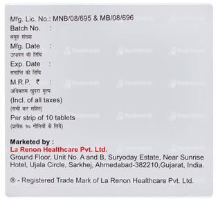 Mesahenz 1200 MG Pr | Order Mesahenz 1200 MG Tablet Pr Online at Truemeds