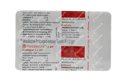 Mesalacure 1200 MG Tablet Pr 10 - Uses, Side Effects, Dosage, Price ...