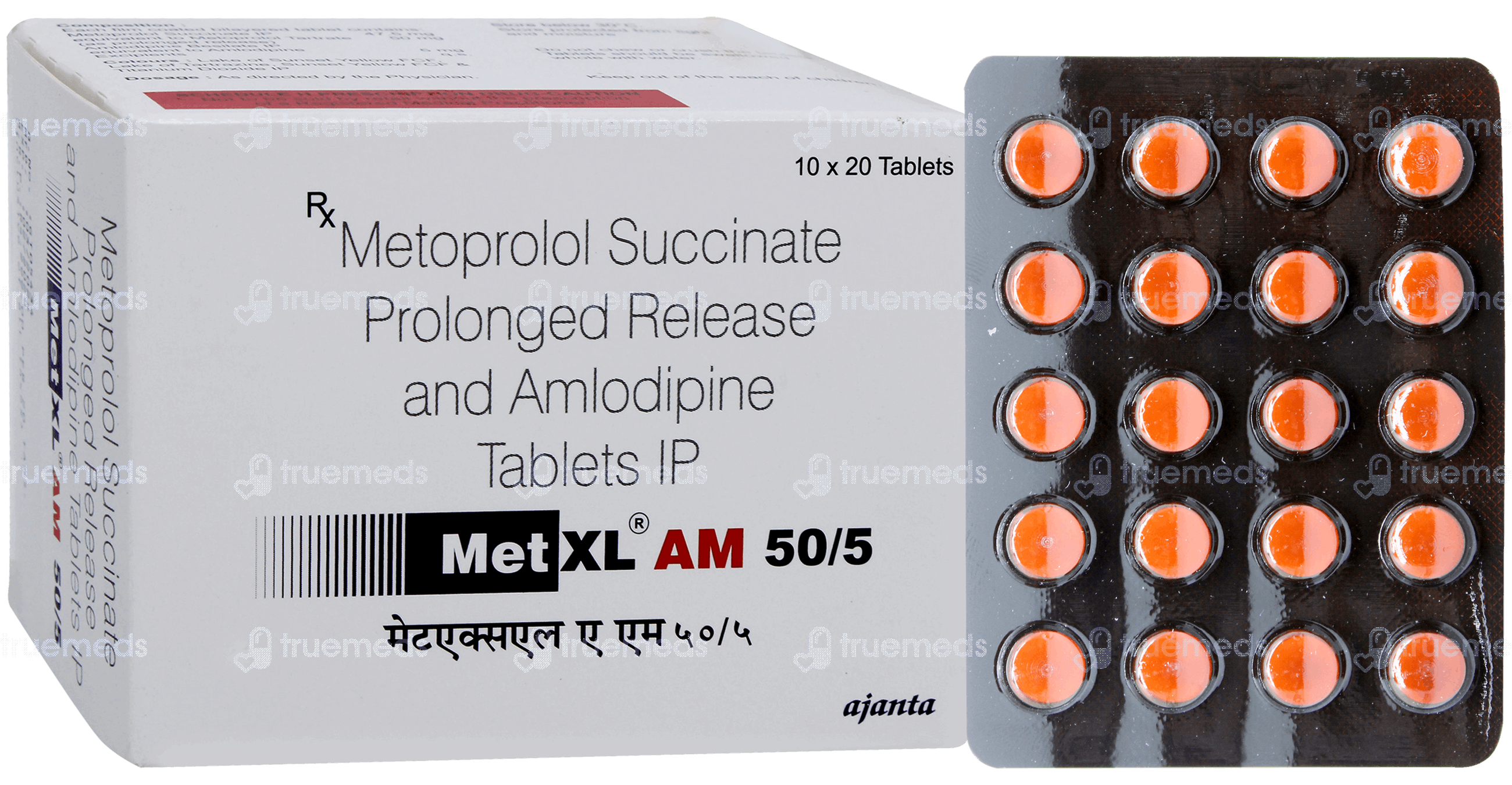 Met Xl Am 50/5 MG Pr | Order Met Xl Am 50/5 MG Tablet Pr Online at Truemeds