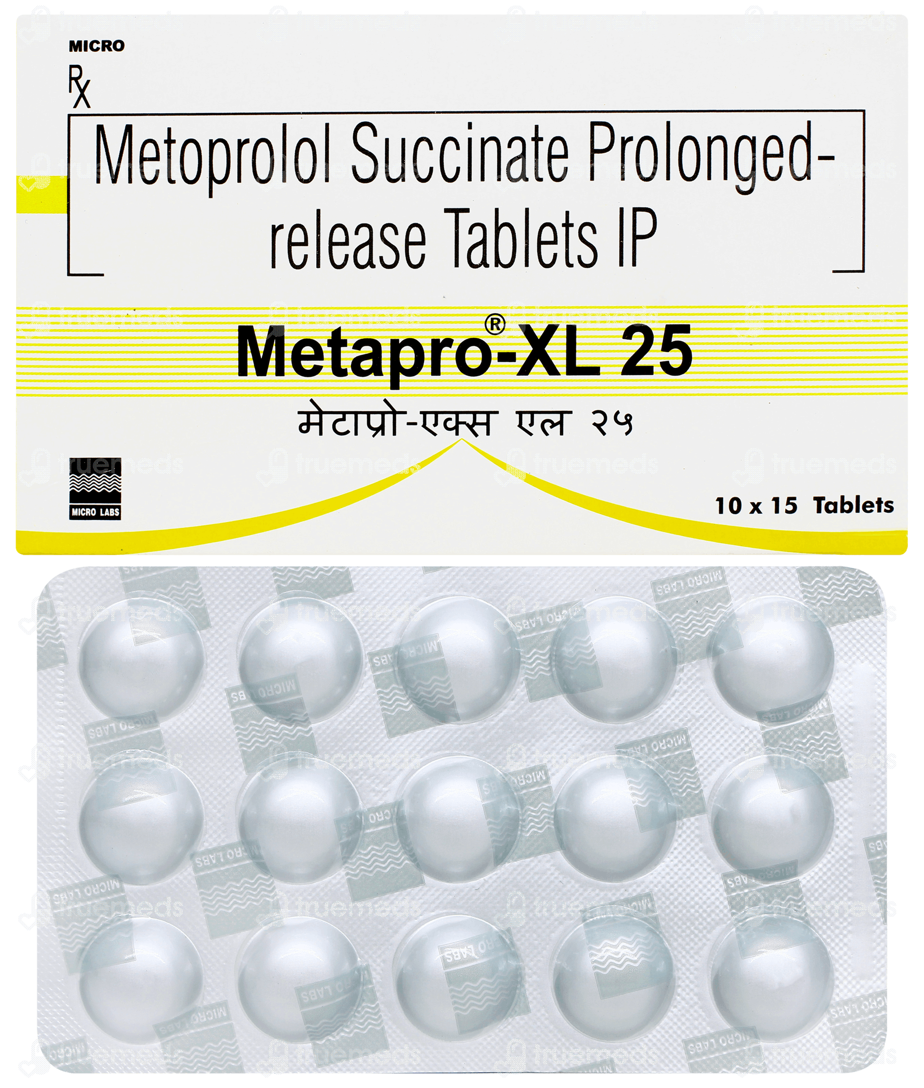 Metapro Xl 25 Tablet 15: Uses, Side Effects, Price & Substitutes
