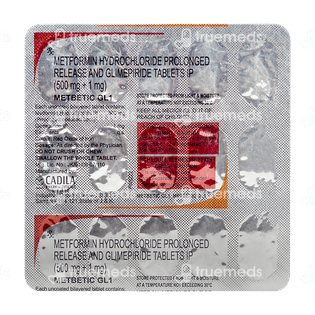 Metbetic Gl 1 Tablet 15: Uses, Side Effects, Price & Substitutes