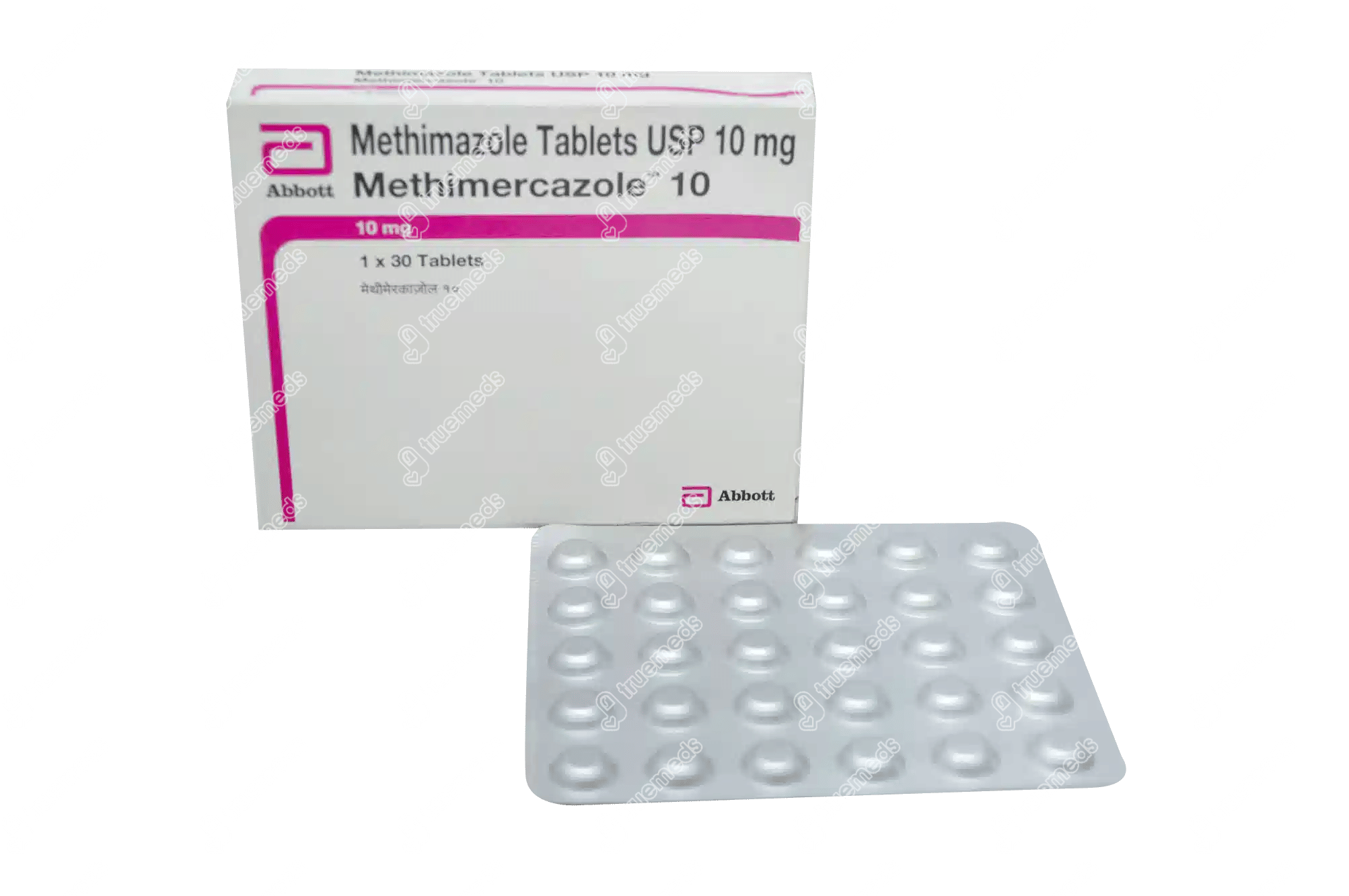 Methimercazole 10 MG | Order Methimercazole 10 MG Tablet Online at Truemeds