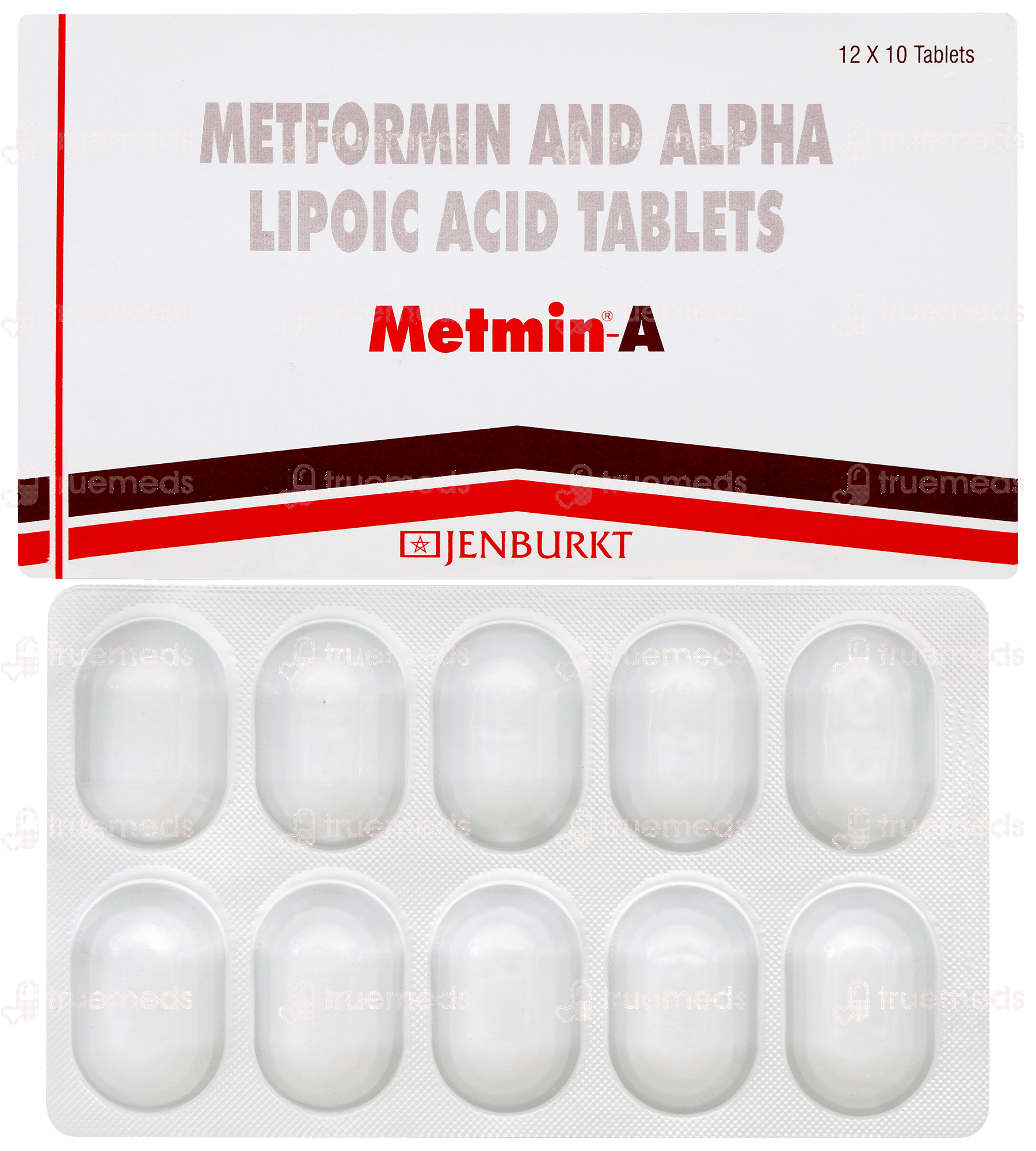 Metmin A 500200 Mg Tablet 10 - Uses, Side Effects, Dosage, Price | Truemeds