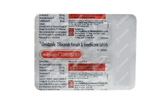 Metrogyl Compound Plus 37525025 Mg Tablet 10 - Uses, Side Effects ...
