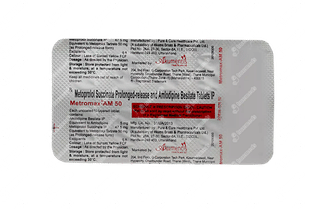 Metromax Am 50/5 MG Pr | Order Metromax Am 50/5 MG Tablet Pr Online at ...