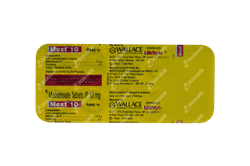 Mext 10 MG Tablet 10 - Uses, Side Effects, Dosage, Price | Truemeds