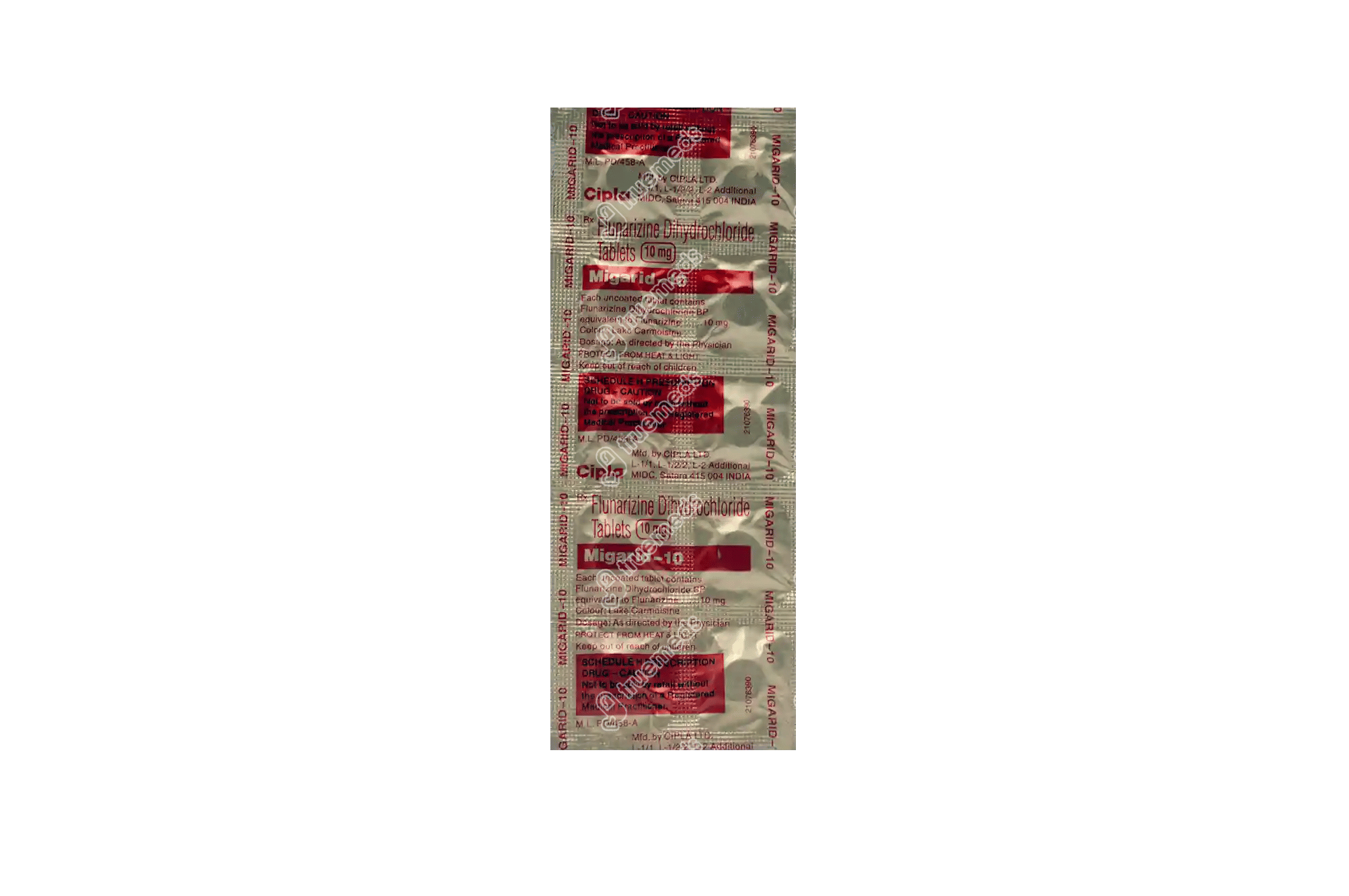 Migarid 10 MG | Order Migarid 10 MG Tablet Online at Truemeds