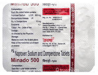 Minado 500/10 MG Tablet | Order MINADO 500/10 MG Tablet 10 Online at ...
