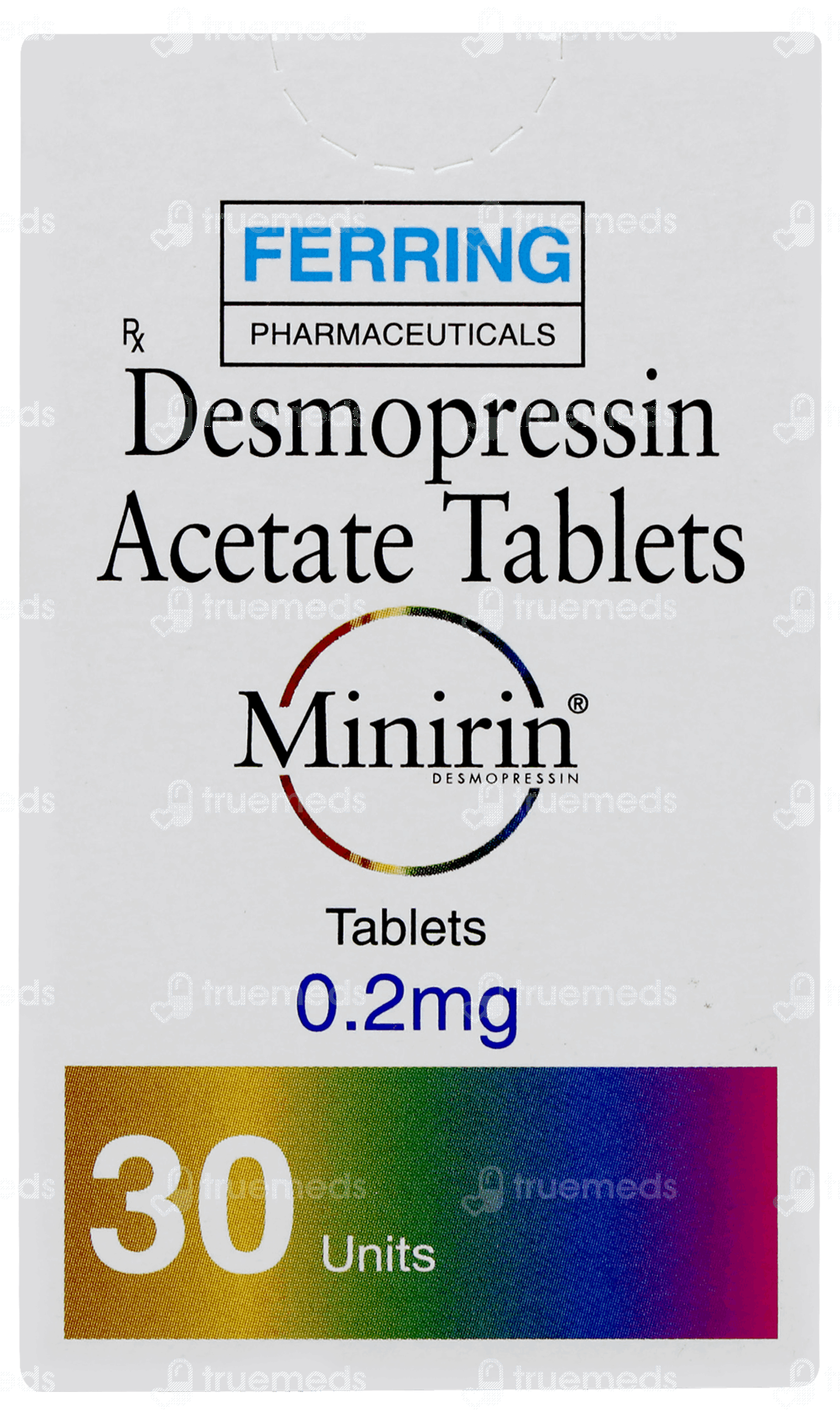Minirin 0.2 MG Tablet | Order MINIRIN 0.2 MG Tablet 30 Online at Truemeds