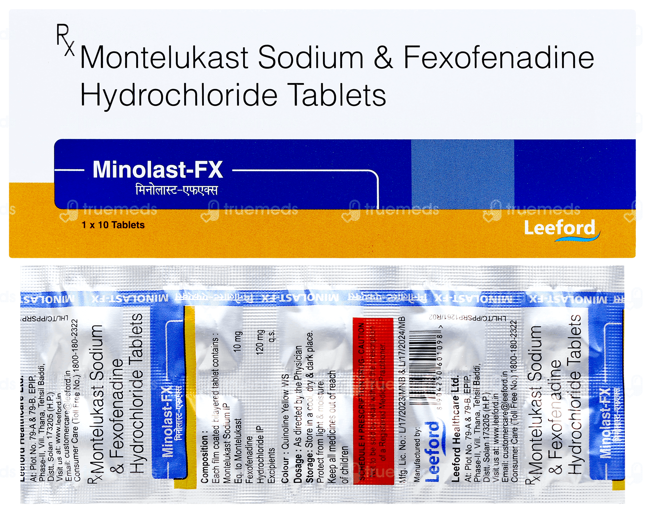 Minolast Fx Tablet: Uses, Side Effects, Price & Substitutes