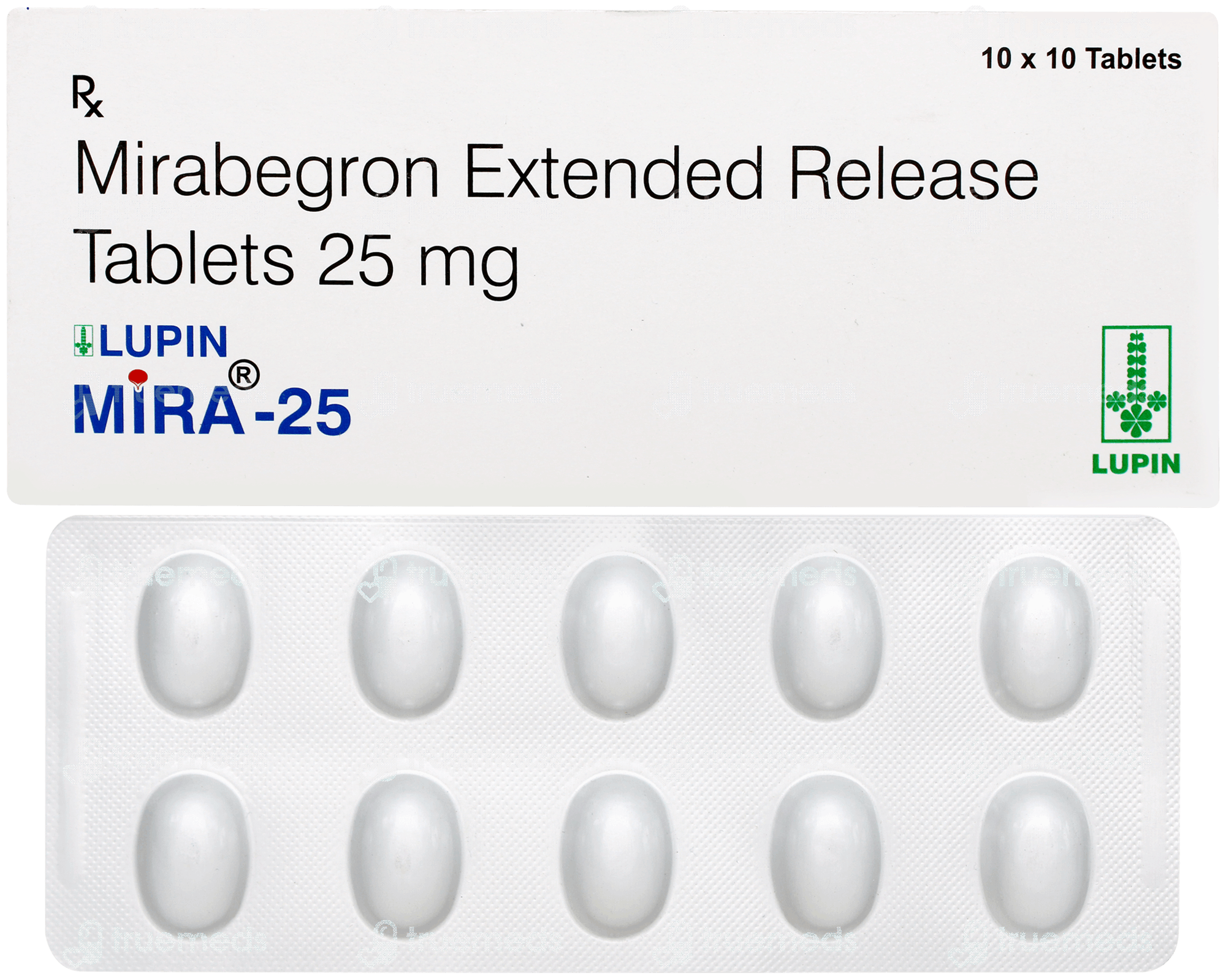 Mira 25 Mg Tablet Er 10 - Uses, Side Effects, Dosage, Price | Truemeds