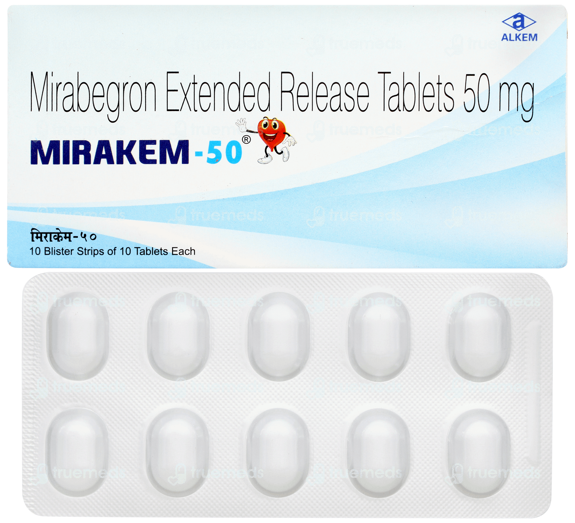 Mirakem 50 MG | Order Mirakem 50 MG Tablet Online at Truemeds