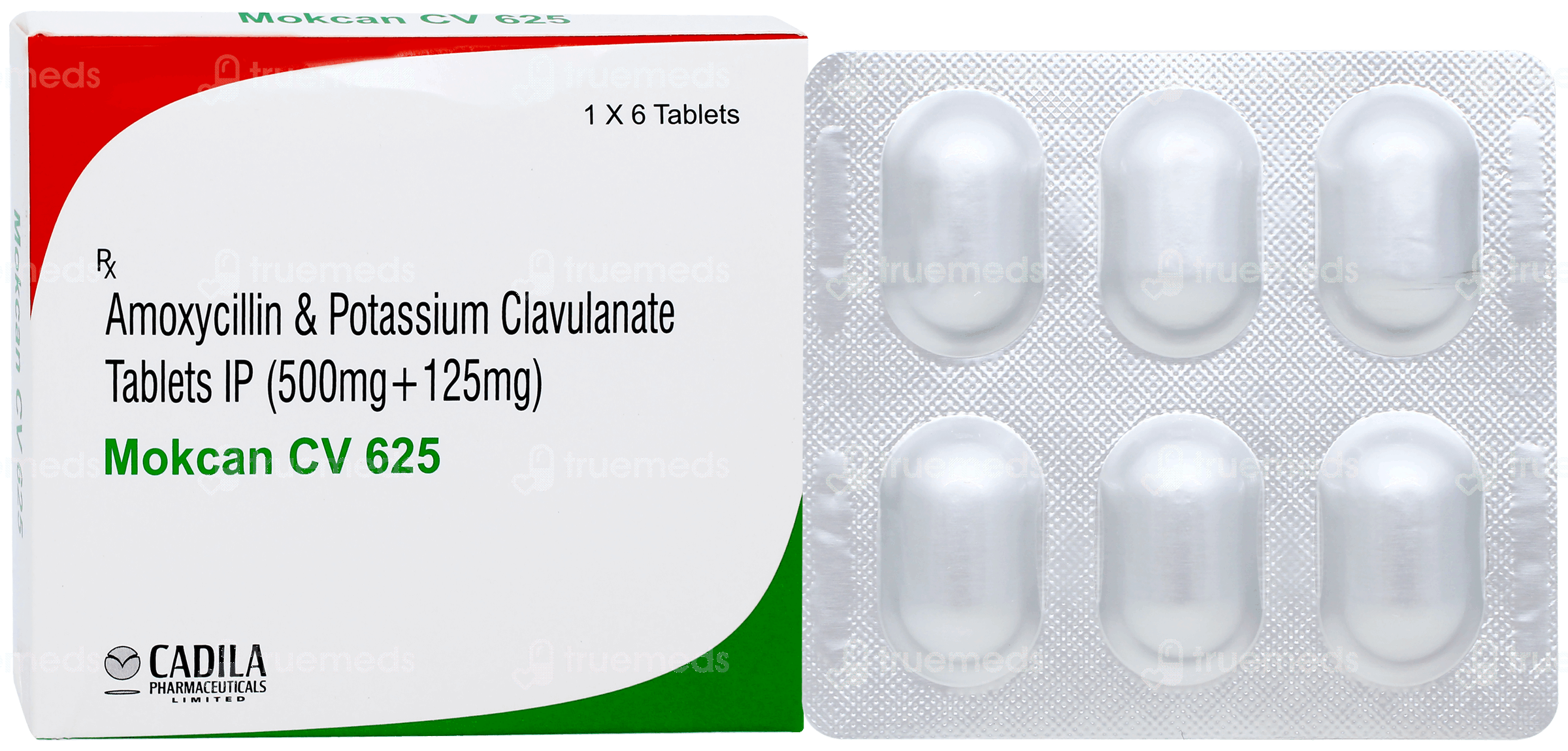 Mokcan Cv 625 Tablet 6: Uses, Side Effects, Price & Substitutes