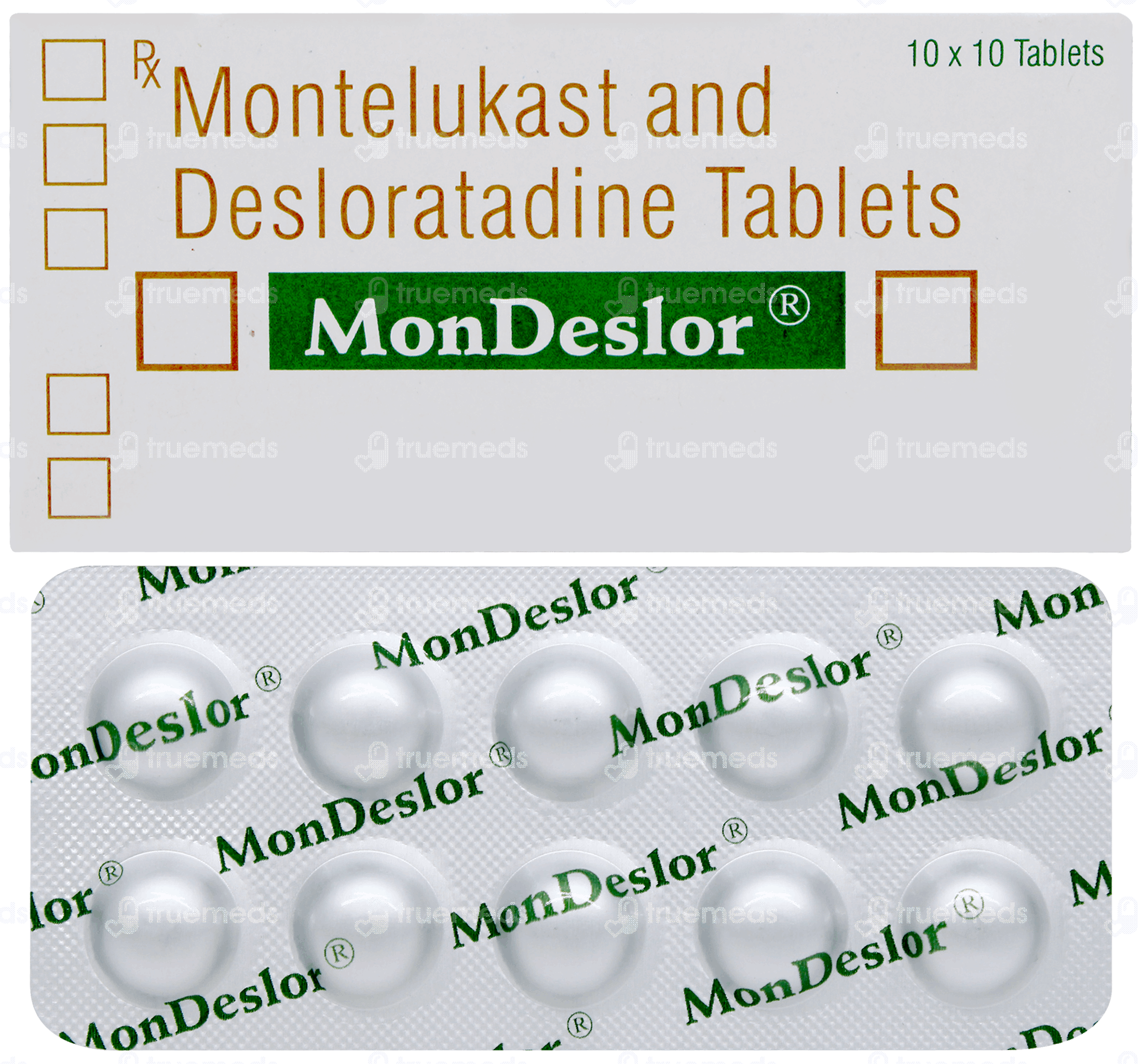 Mondeslor Tablet – Allergy Relief for Sneezing & Nasal Congestion