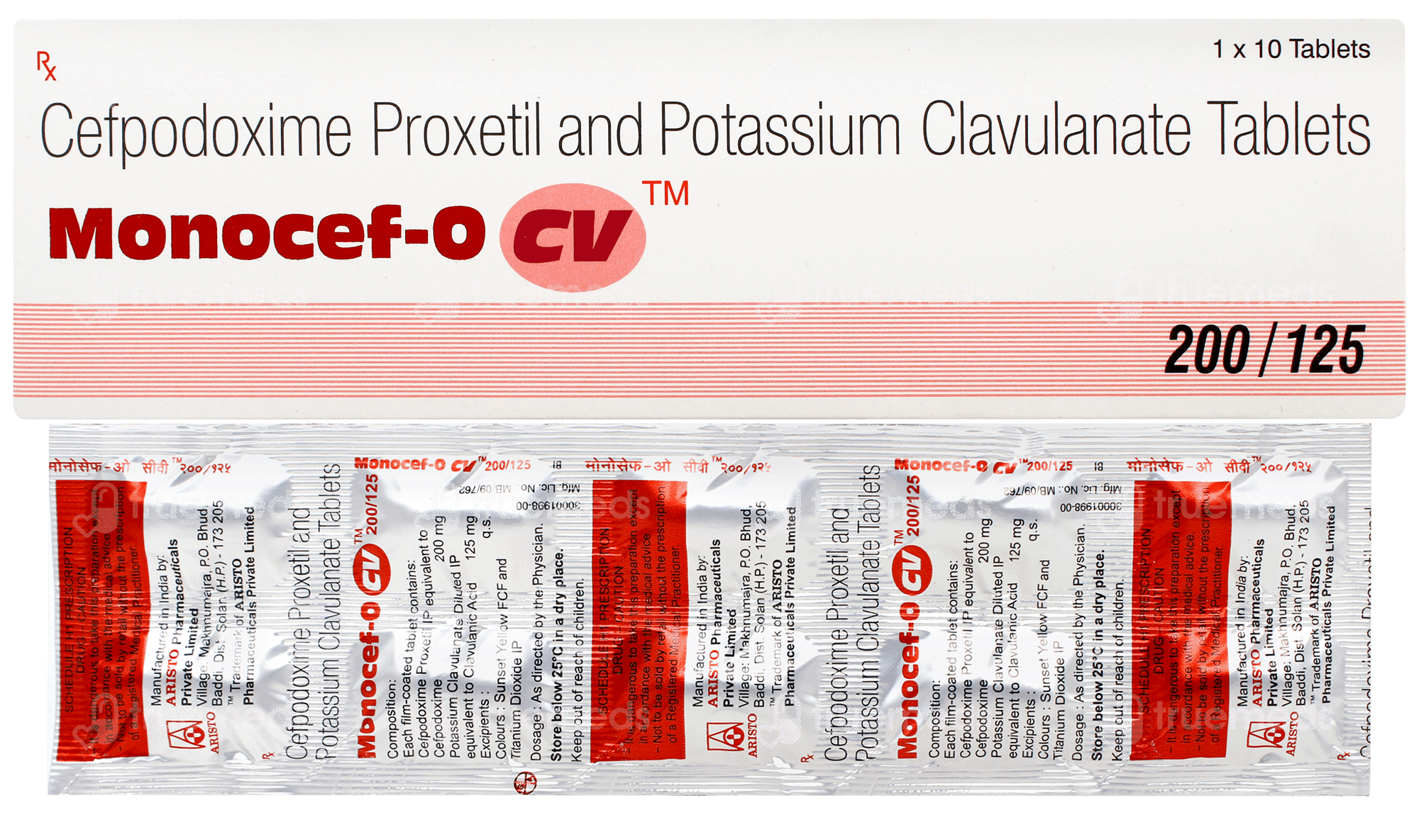 Monocef O Cv Tablet – Bacterial Infection Treatment