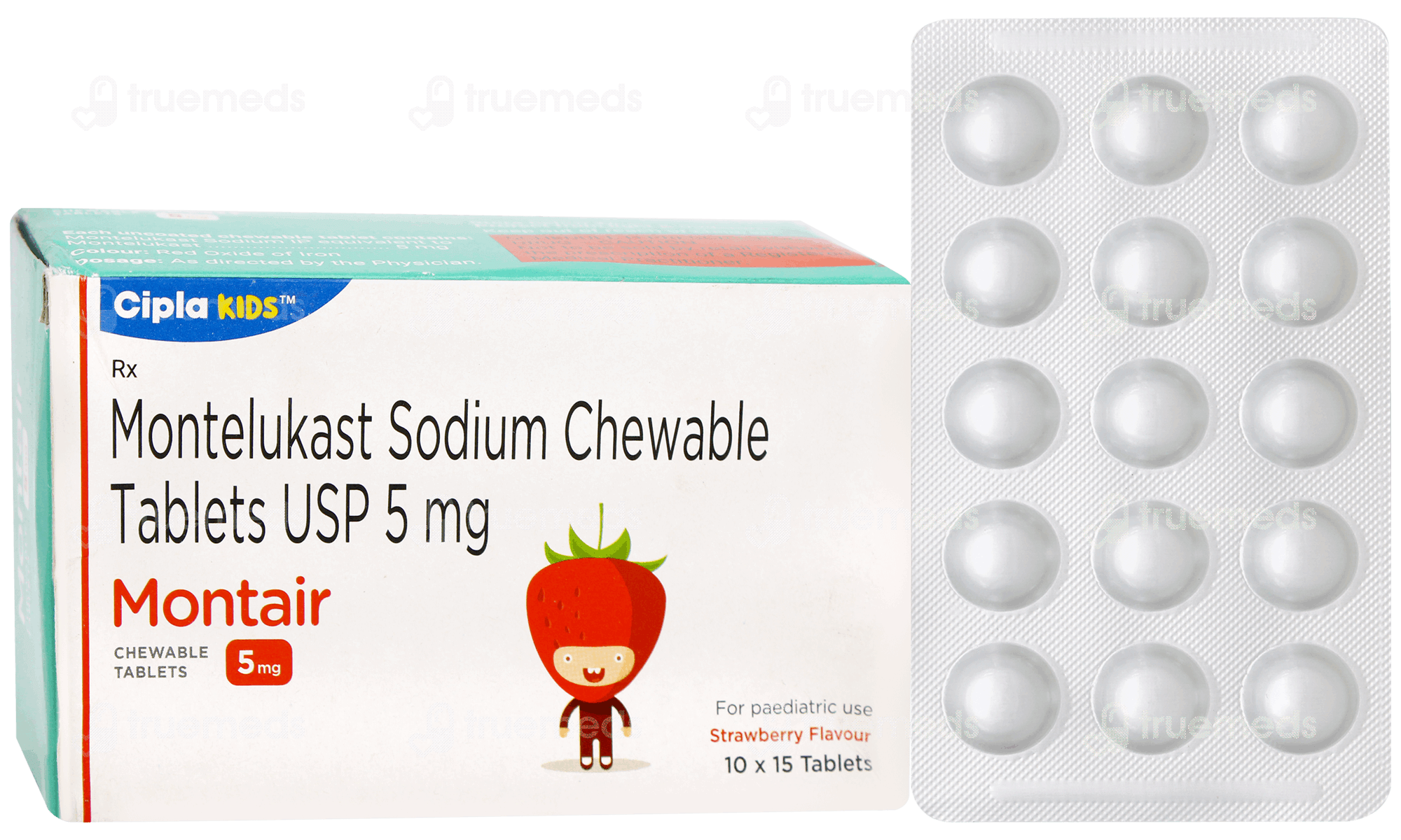 Montair 5 MG | Order Montair 5 MG Tablet Online at Truemeds