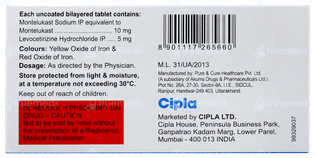 Montecip Lc Tablet: Uses, Side Effects, Price & Substitutes