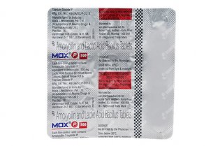 Mox P 500 Mg/60m | Order Mox P 500 Mg/60m Tablet Online at Truemeds