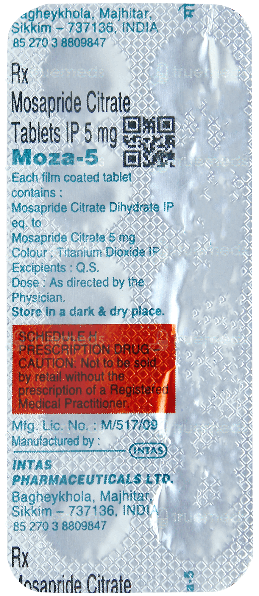 Moza 5 mg store