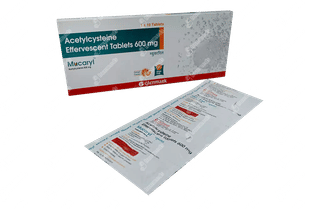 Mucaryl 600 Mg Tablet 10 - Uses, Side Effects, Dosage, Price | Truemeds