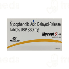 Mycept S 360 MG Dr | Order Mycept S 360 MG Tablet Dr Online at Truemeds