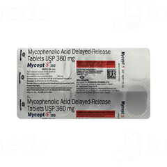 Mycept S 360 MG Dr | Order Mycept S 360 MG Tablet Dr Online at Truemeds