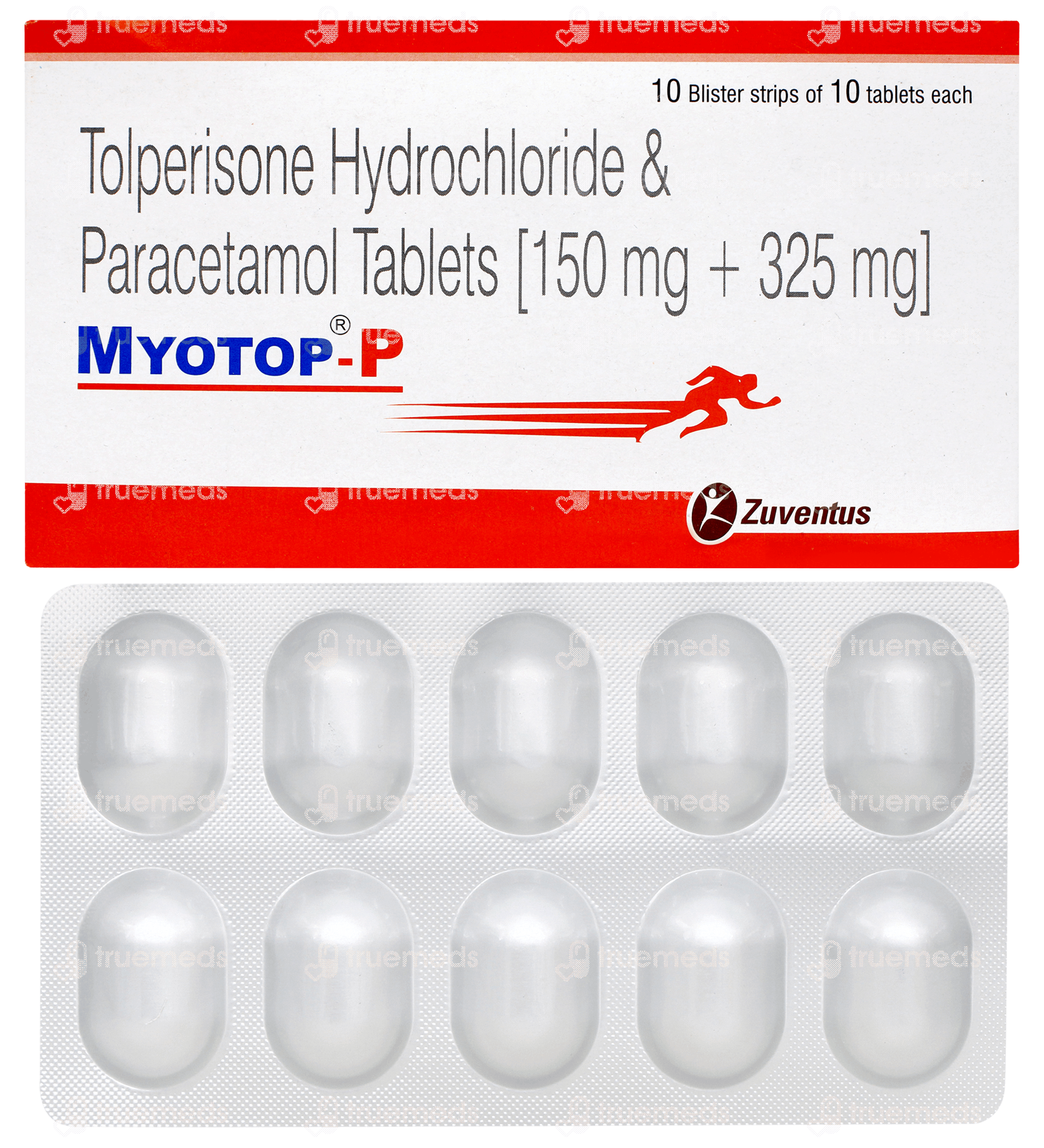 Myotop P Tablet: Uses, Side Effects, Price & Substitutes